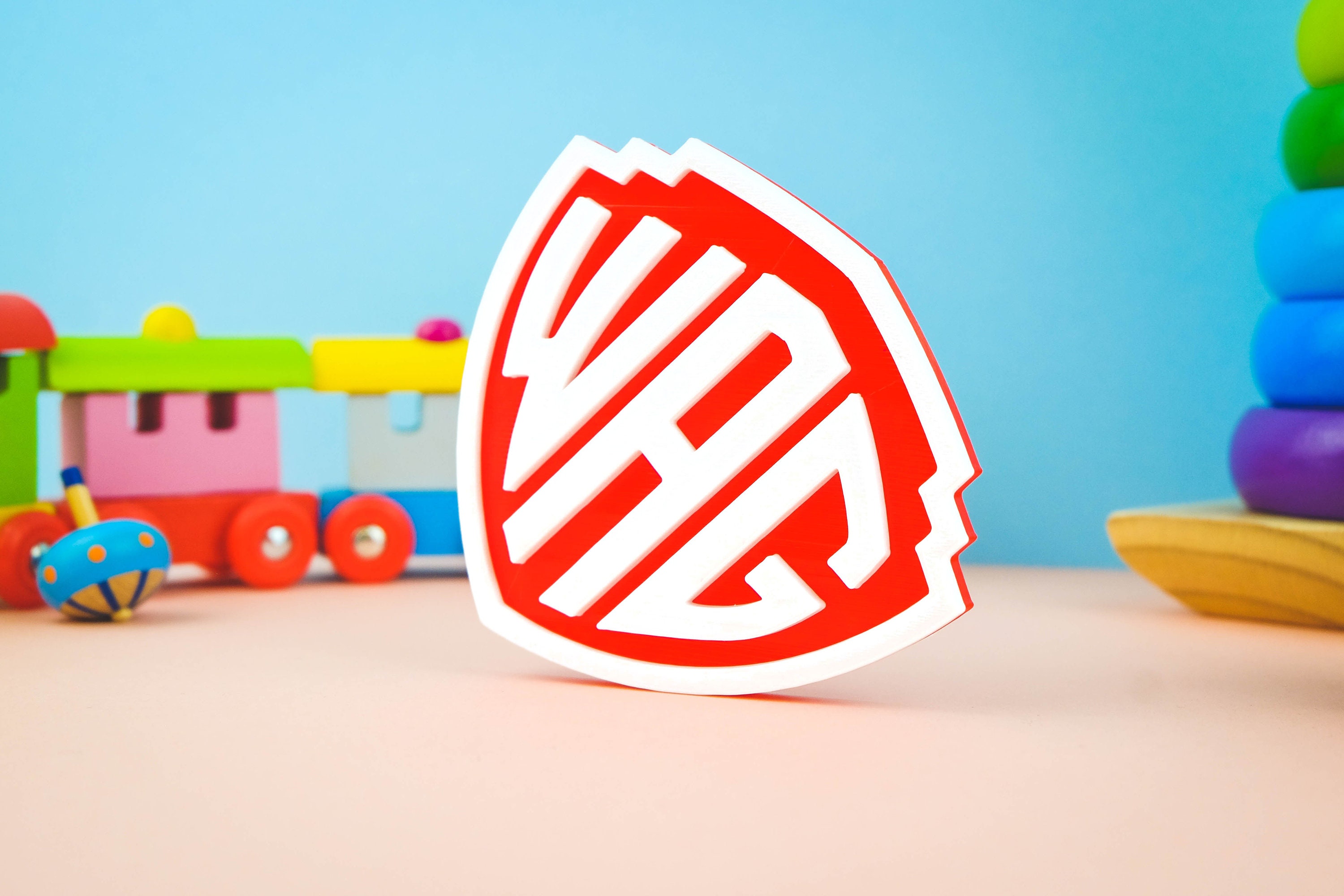 WAG Warner Animation Group Logo 3D Printed Pretend Play Kids - Etsy