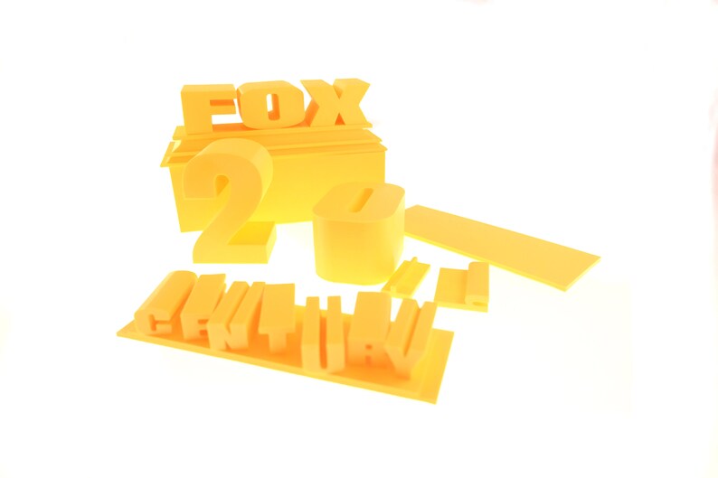 20th Century Fox Build Set Construction Kids Learning Toy - Etsy