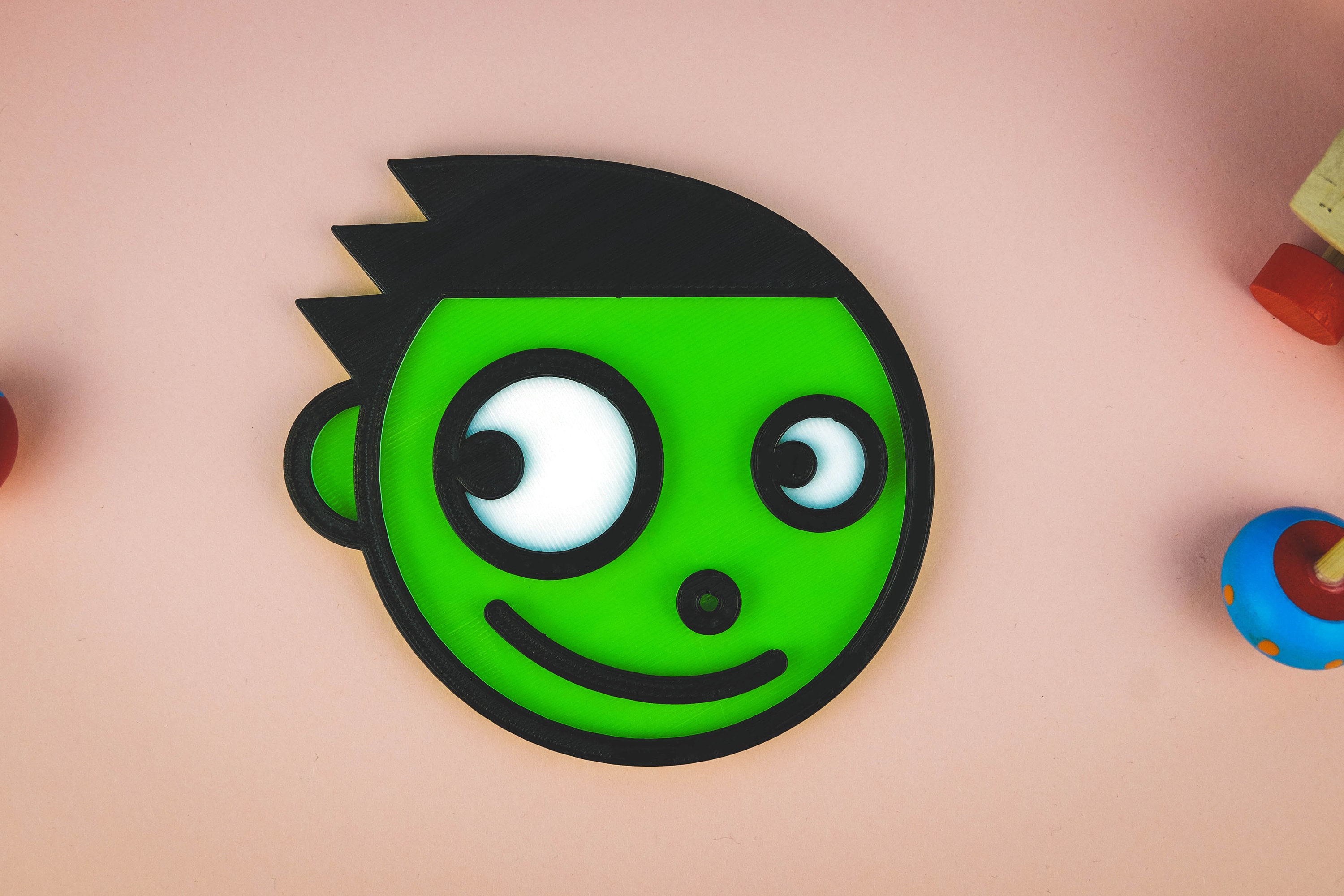 Dash Face PBS Kids 3D Printed Logo - Etsy UK