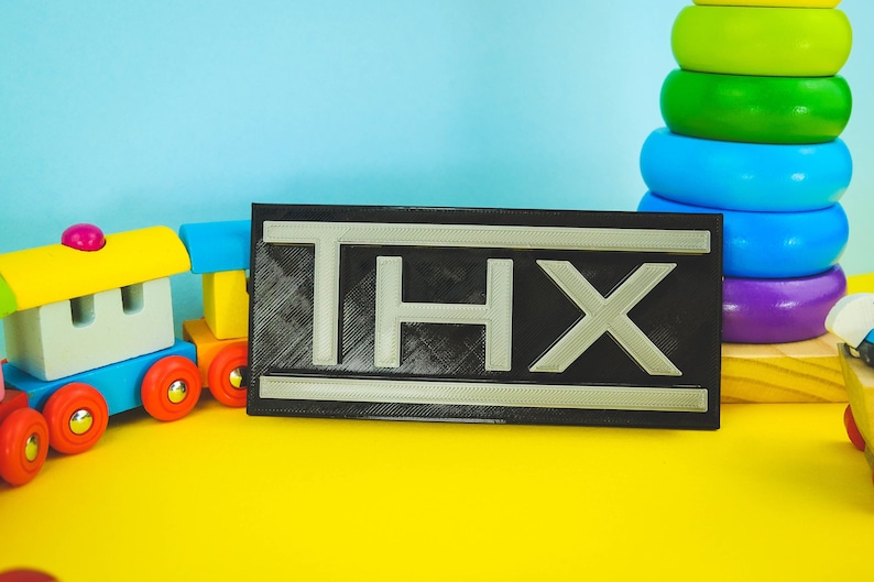 THX 3D Printed Logo Sign Home Cinema Theater Decor 3D Print - Etsy