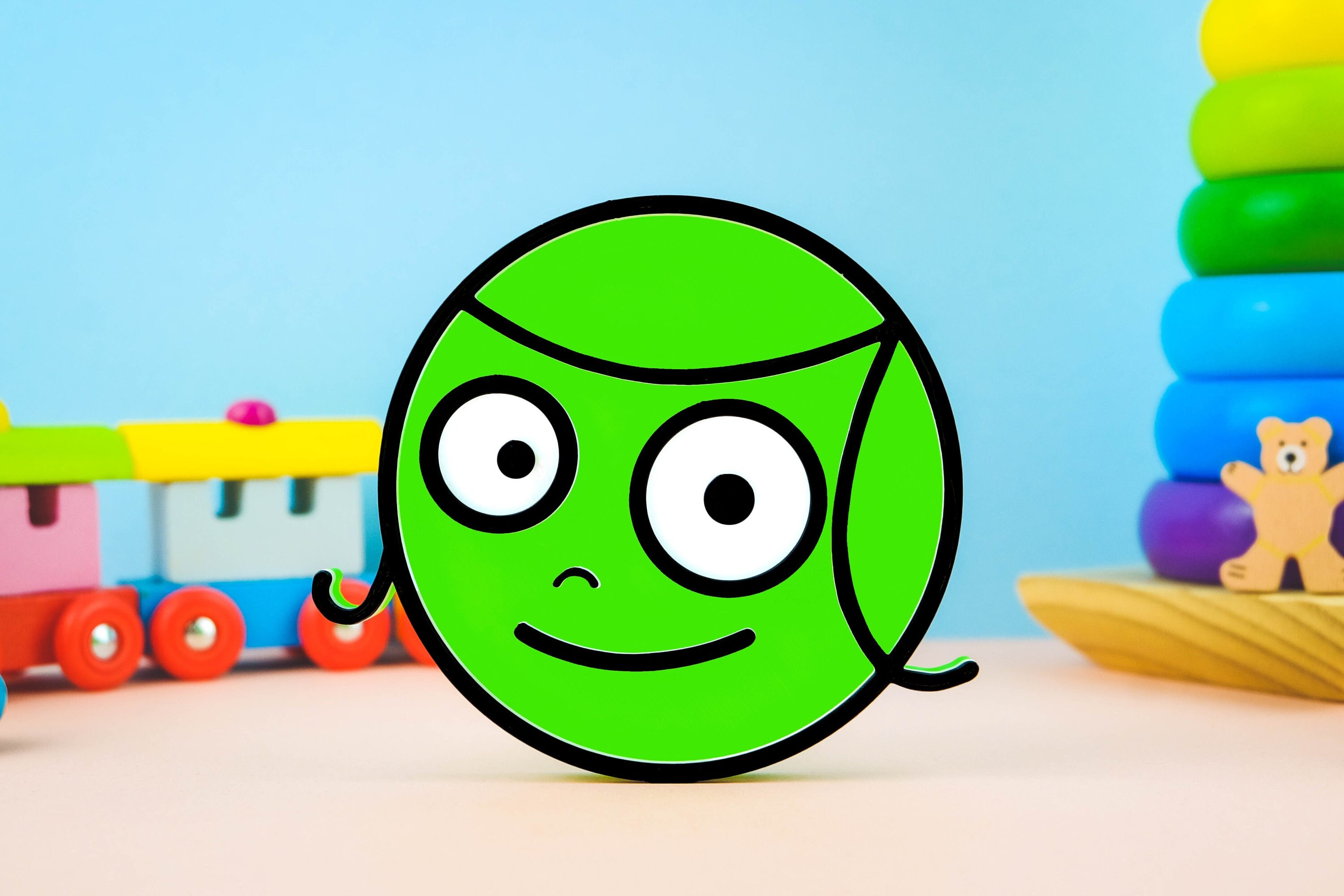 Demi PBS Kids Face Figure Pretend Play Kid Toy 3D Printed Dash - Etsy UK