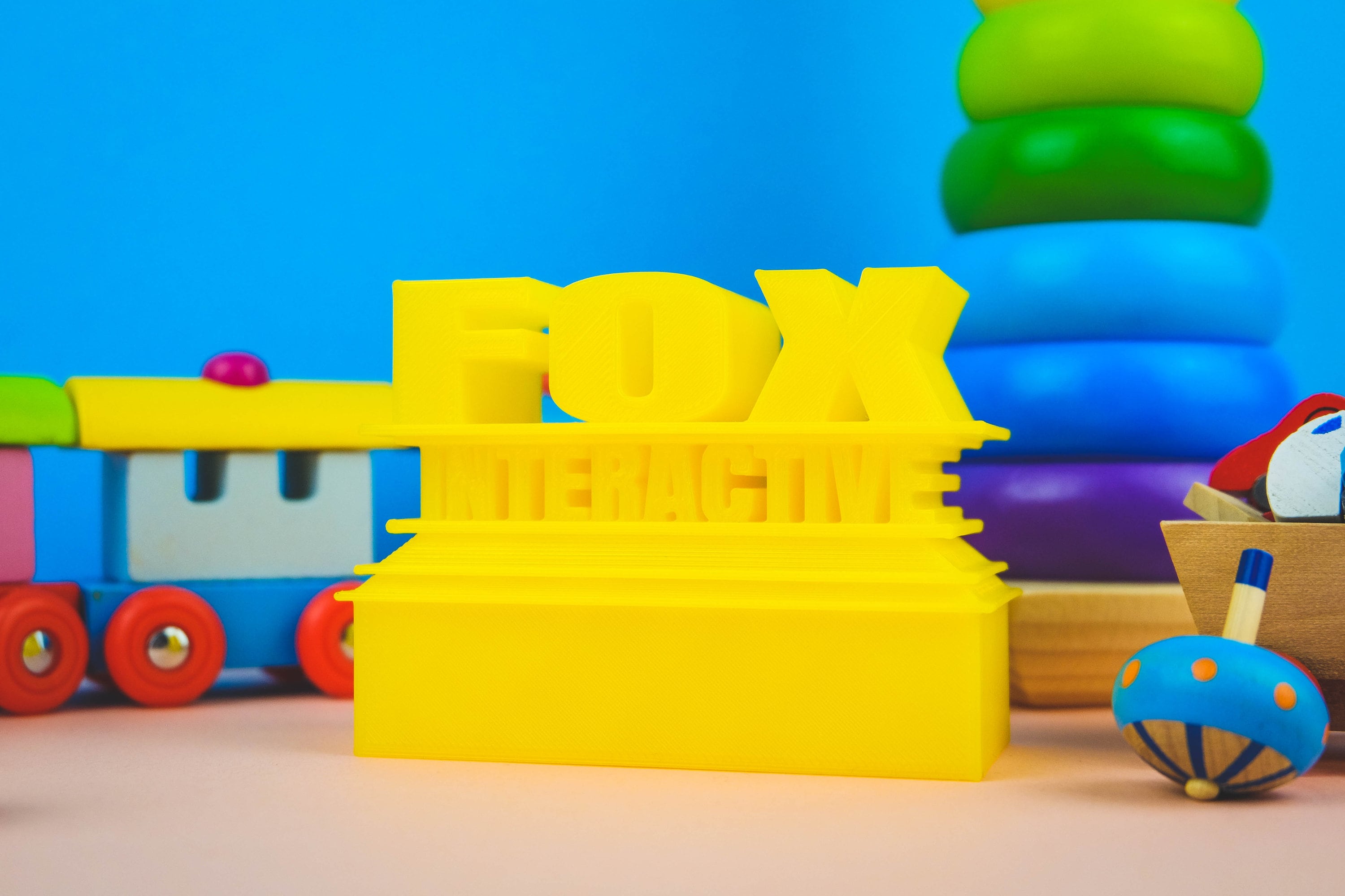 Fox Interactive 3D Printed Logo - Etsy