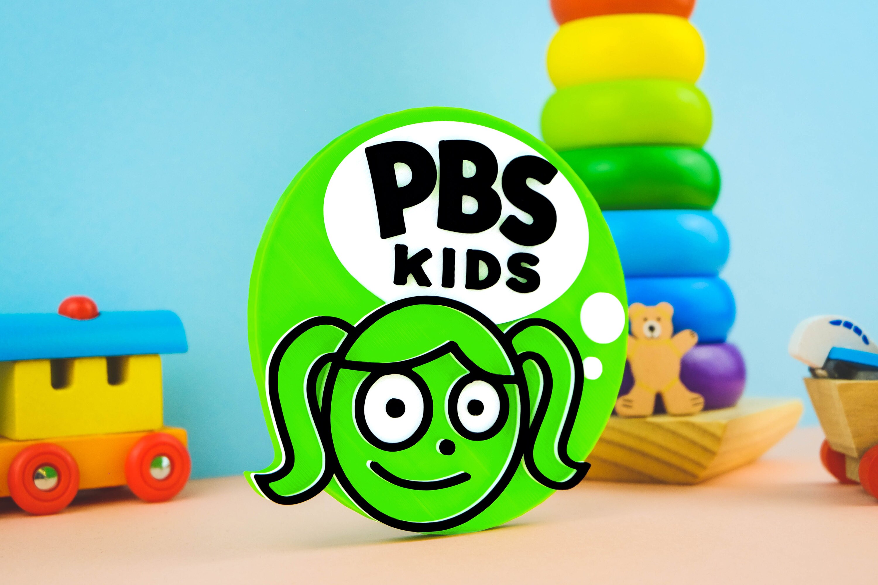 Aline PBS Kids 3D Printed Logo Dash Dot Kid Toy Gift Pretend - Etsy ...