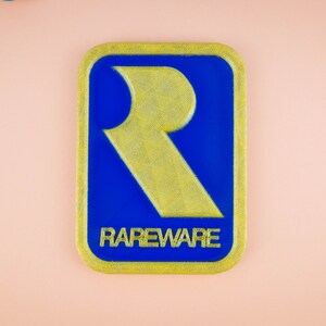 Rareware Logo 3D Printed Pretend Play Kids Toy 3D Printing Warner Bros ...
