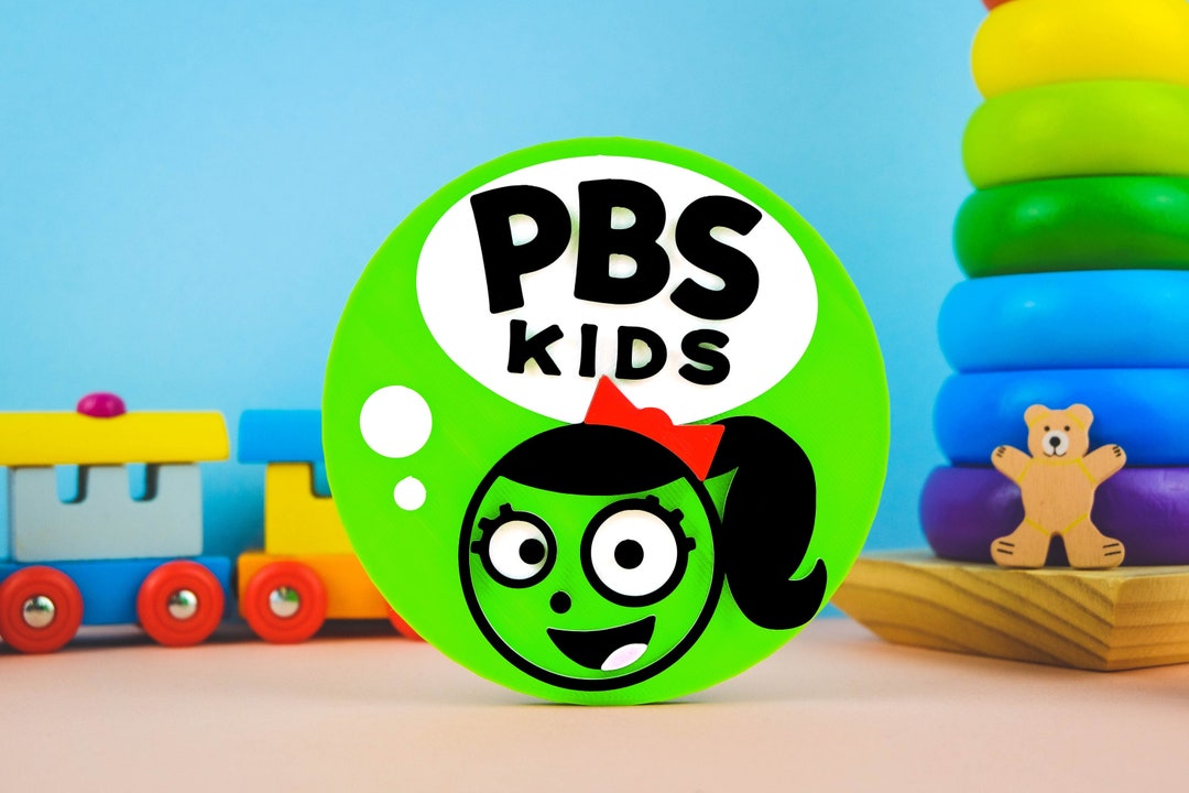 Sally PBS Kids 3D Printed Logo Dash Dot Kid Toy Gift Pretend Play 3D ...