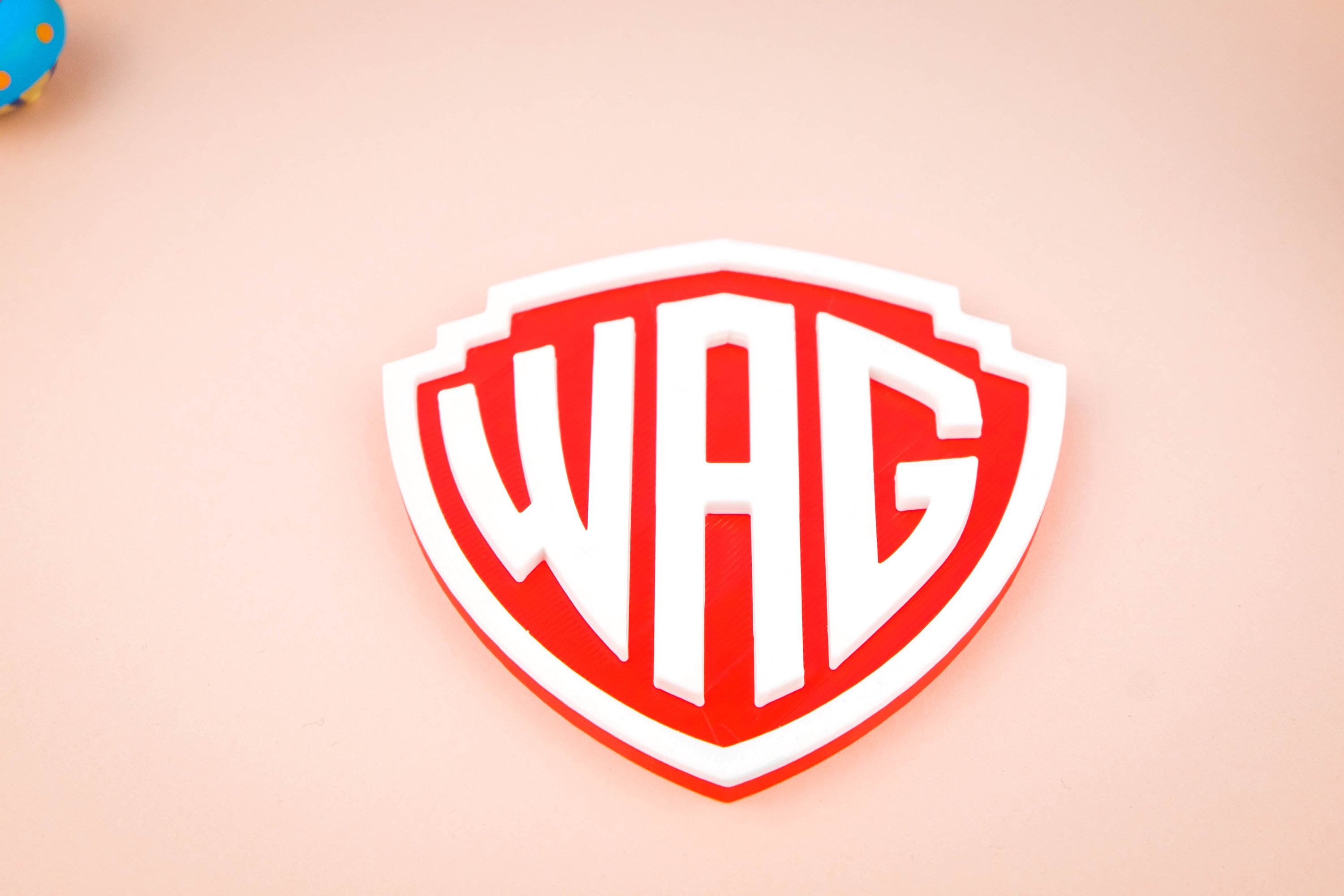 WAG Warner Animation Group Logo 3D Printed Pretend Play Kids - Etsy