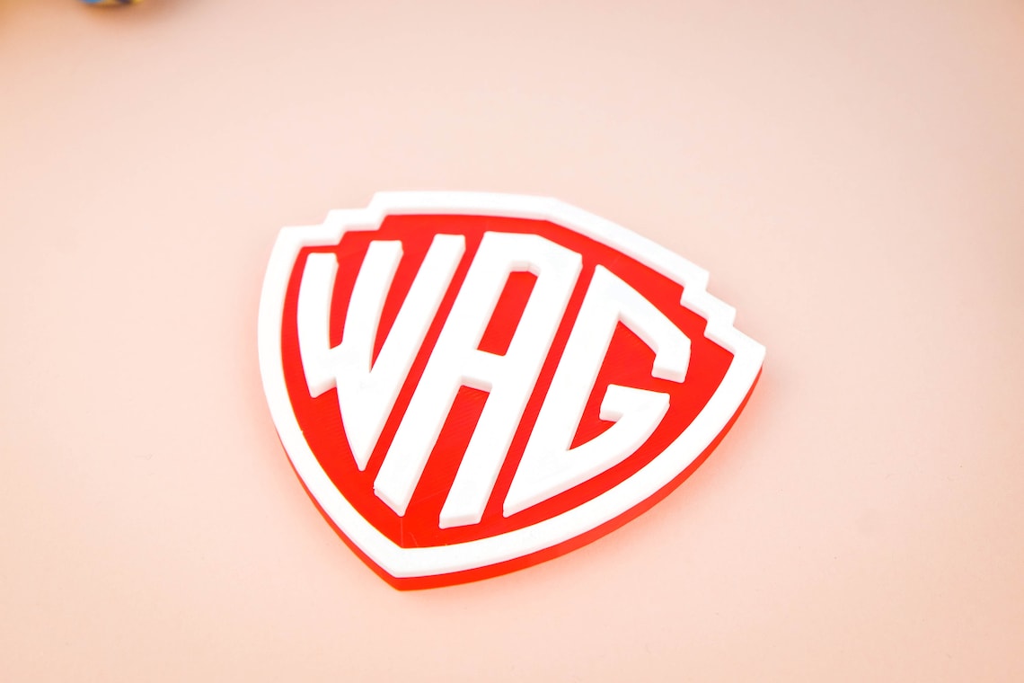 WAG Warner Animation Group Logo 3D Printed Pretend Play Kids - Etsy