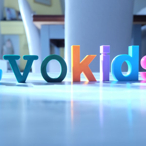 Tvokids Alphabet 3d - Etsy