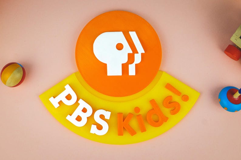 Logotipo de PBS Kids impreso en 3D Dash 20th Century Fox Juguete de ...