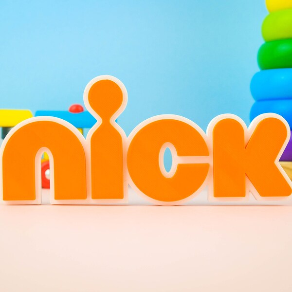 Nickelodeon Logo 3d Printed - Etsy