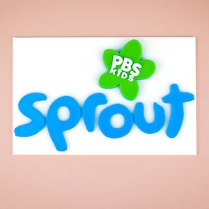 PBS Kids Sprout 3D Printed Logo - Etsy