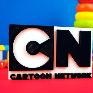 CN Cartoon Network Logo 3D Printed Pretend Play Kids Toy 3D Printing ...