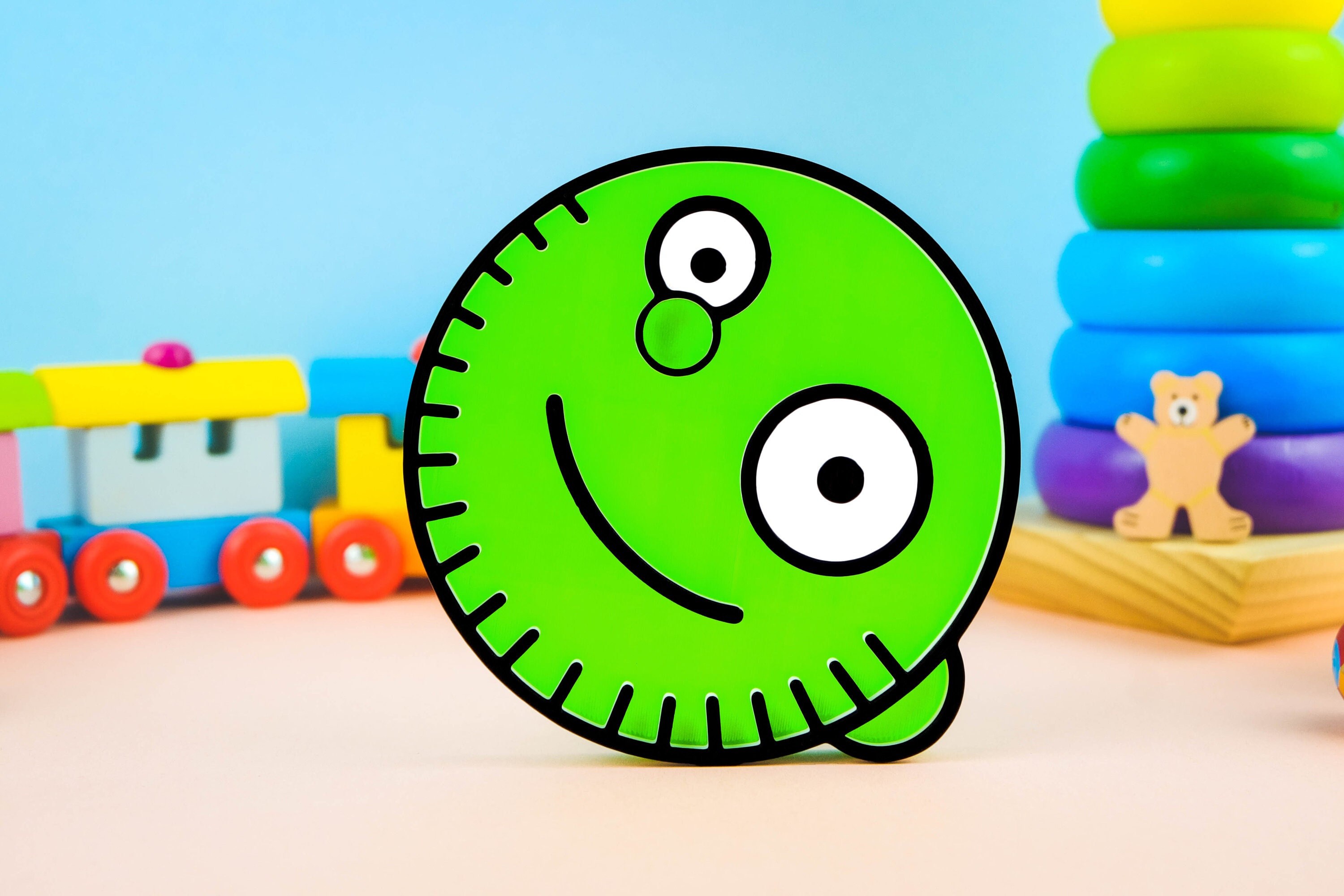 Duncan PBS Kids Face Figure Pretend Play Kid Toy 3D Printed - Etsy