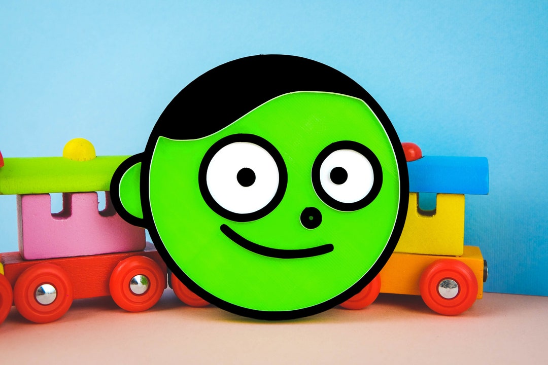 Francesco PBS Kids Face 3D Printed Logo Dash Dot Kid Toy Gift Pretend ...