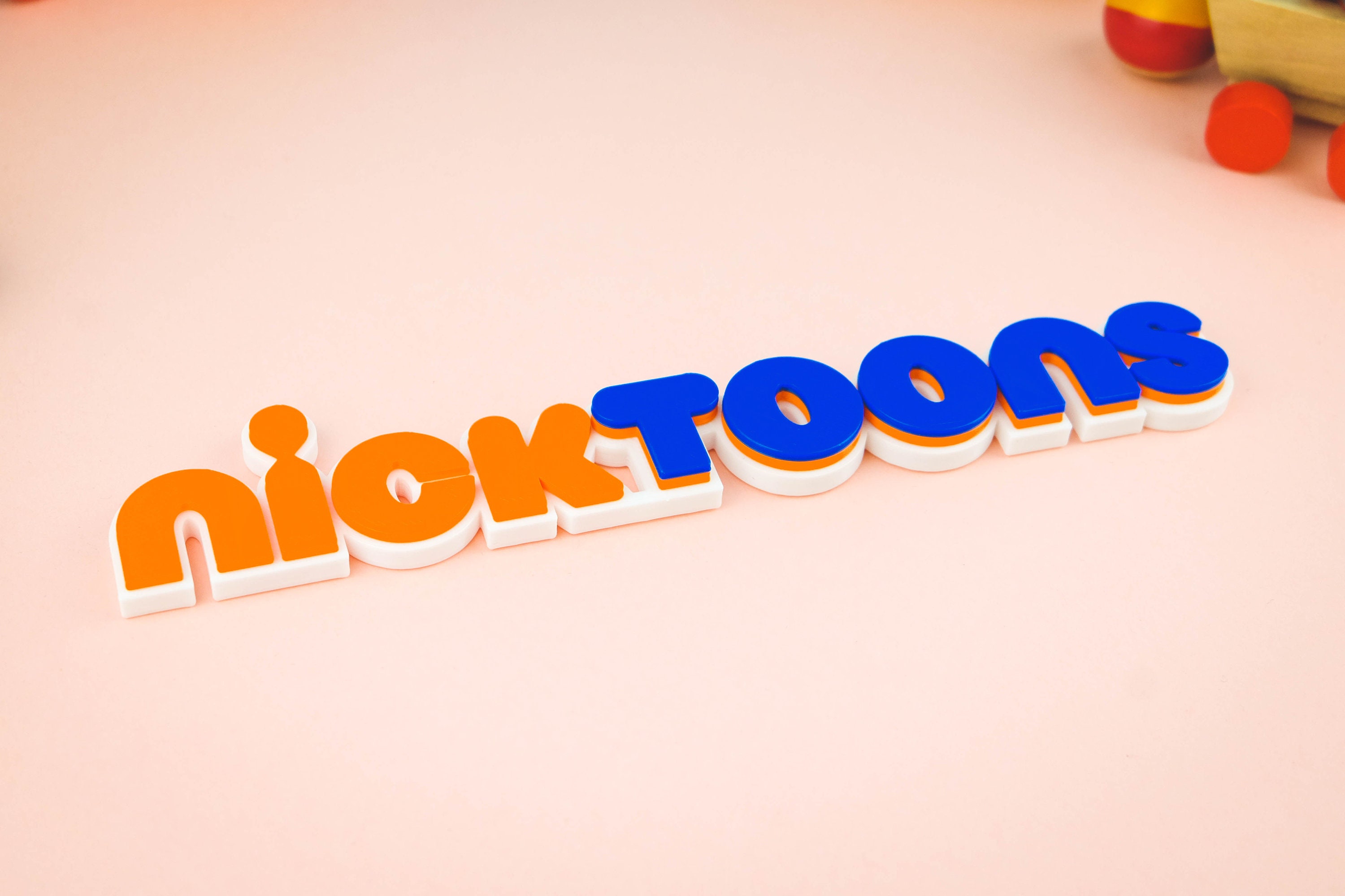 Nick Toons Logo Stand 3D Printed Kids Toy Gift Pretend Play - Etsy ...