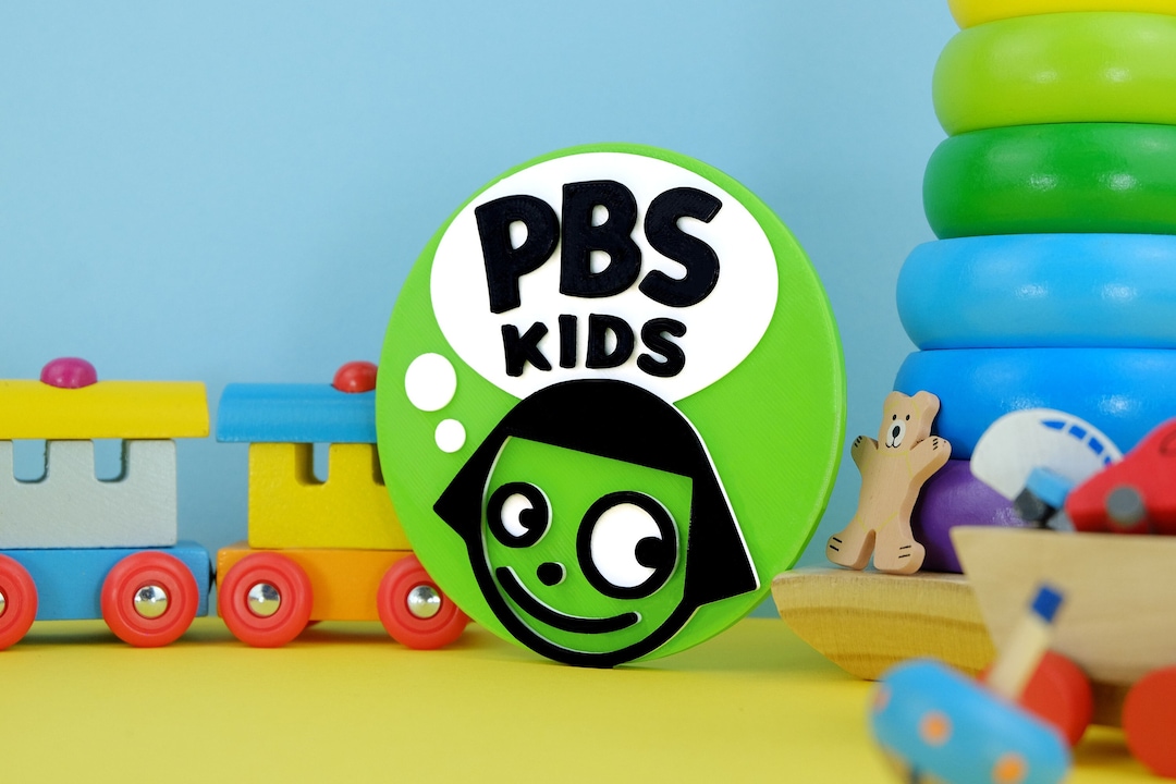 Dot PBS Kids 3D Printed Logo - Etsy