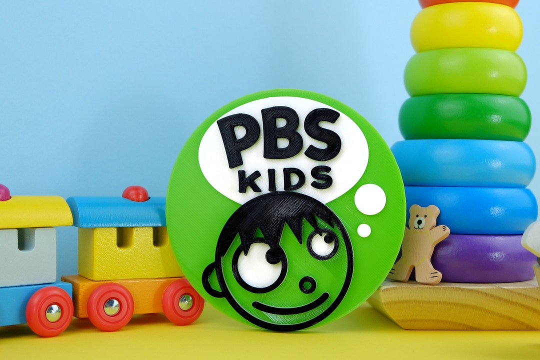 PBS Kids 3D Printed Logo - Etsy UK