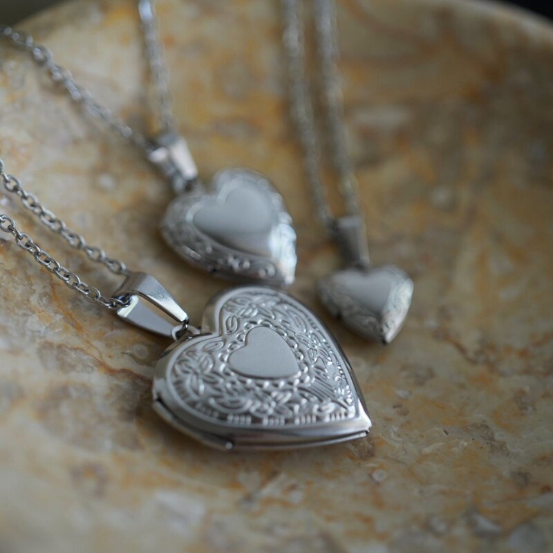 Heart Photo Locket - Etsy