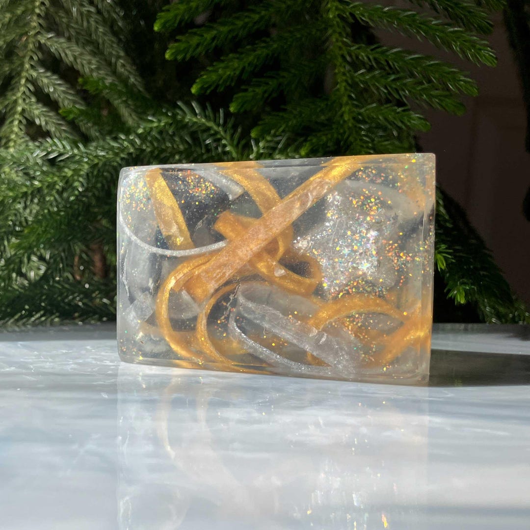 New Year's Toast Handmade Glycerin Soap Bars Streamers Star Fragrance ...
