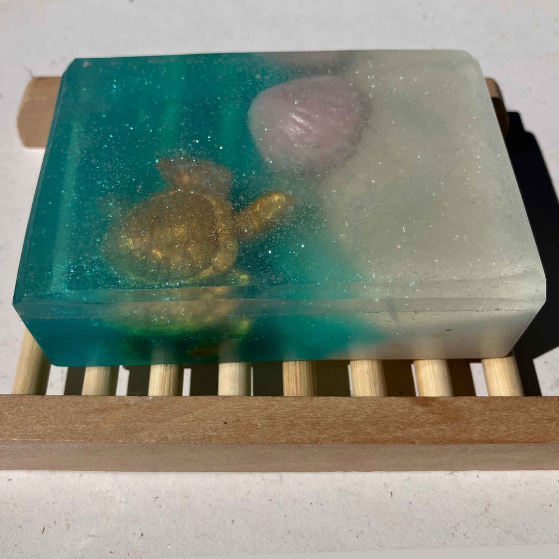Beach Soap Bars With Turtle and Shell, Ocean Fragrance Handmade ...