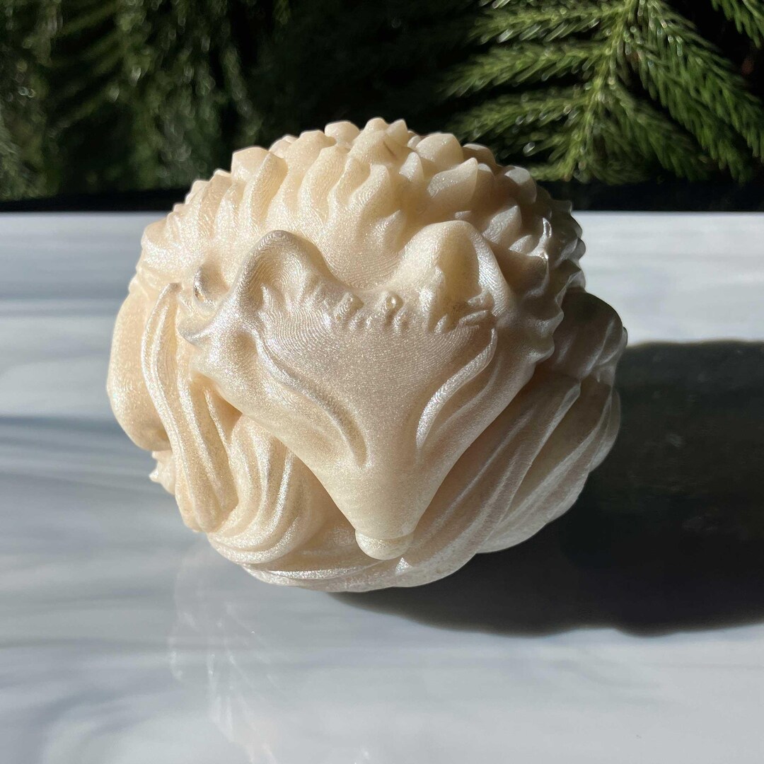 Cute Arctic Fox Shaped Handmade Wax Pomander Juniper Breeze Fragrance ...