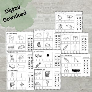 Learn to Read CVC Words | Kids Activities | Short Vowels | Three Letter ...