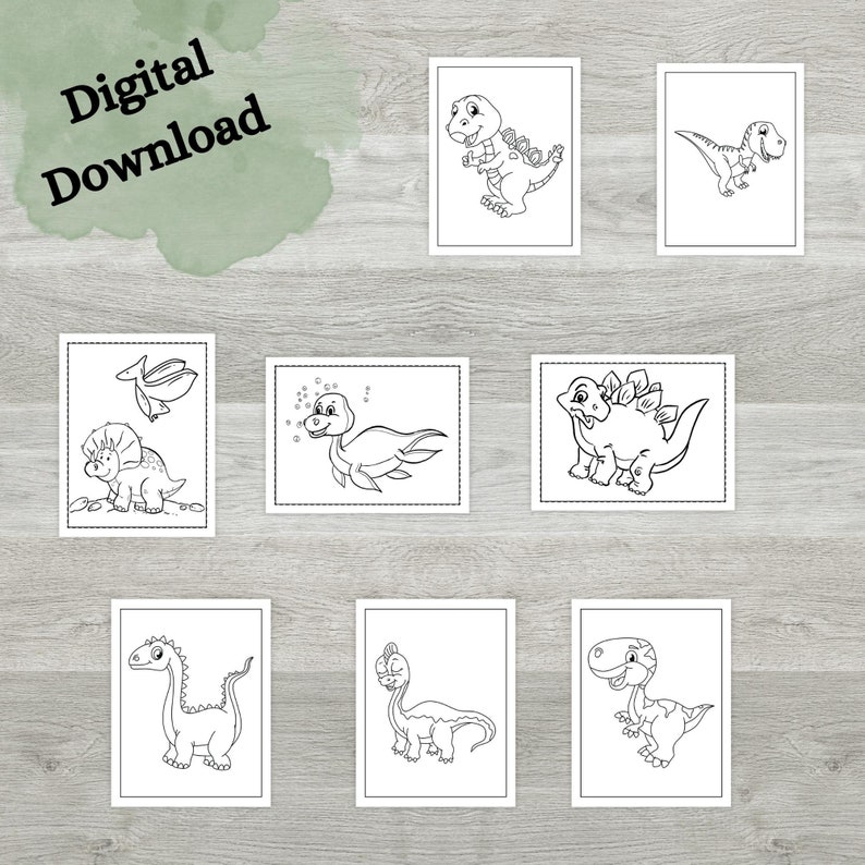 40 Happy Dinosaurs Coloring Pages | Dinosaur Games and Activities ...
