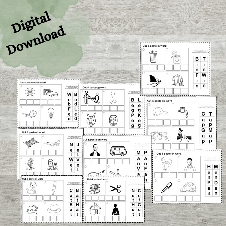 Learn to Read CVC Words | Kids Activities | Short Vowels | Three Letter ...