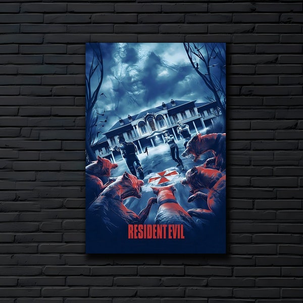 Resident Evil Game Posters - Etsy