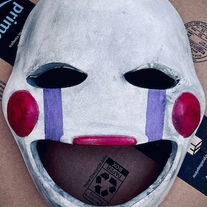 FNAF Puppet Mask 3D Model - Five Nights at Freddy's, Cosplay Prop - Etsy