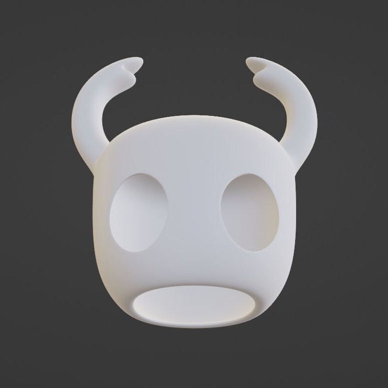 Hollow Knight, Knight Mask 3D Model - Cosplay, Prop - Etsy