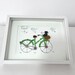 Sea Glass Bike Art Sea Glass and Pebbles Bike Art Sea Glass Cat Bike ...