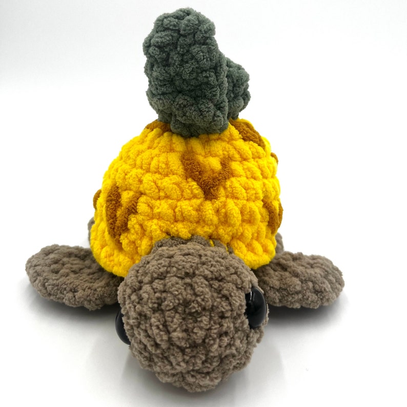 Fruitles (fruit Turtles) Crochet Pineapple Turtle - Etsy