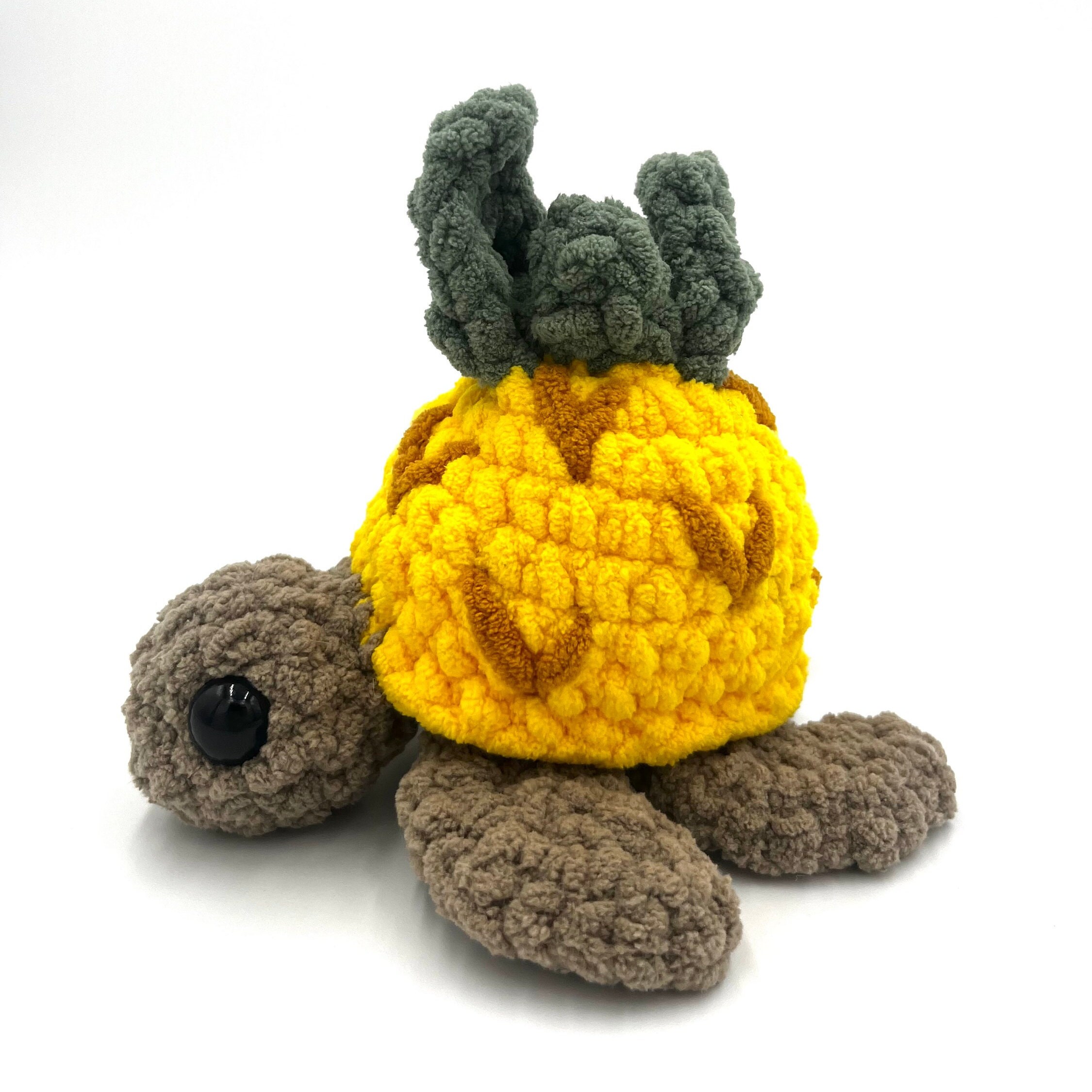 Fruitles (fruit Turtles) Crochet Pineapple Turtle - Etsy