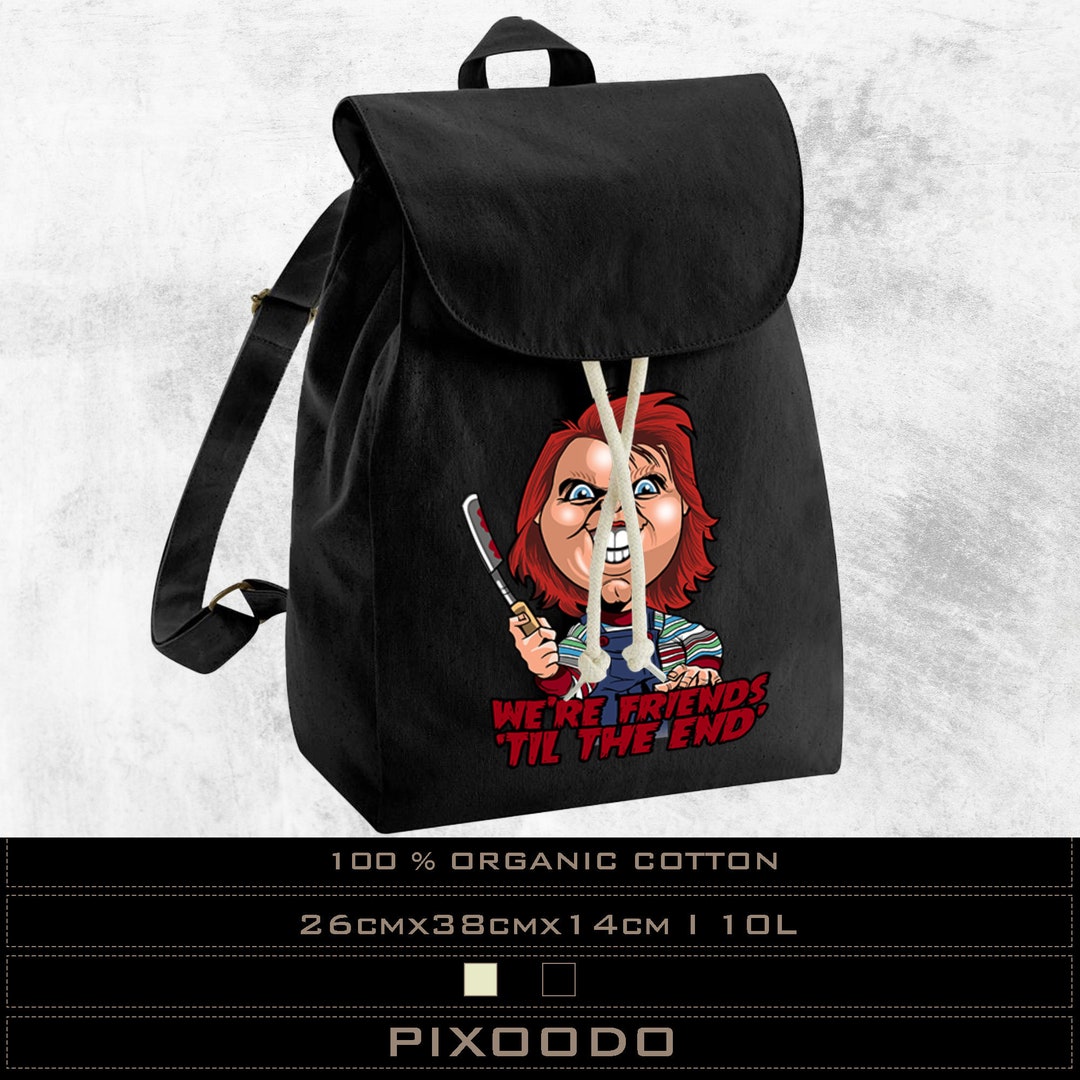 We're Friends Til the End Chucky Backpack - Etsy