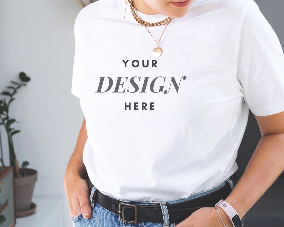 Your Design Here Shirt Your Printed Design on a T-shirt Customized ...