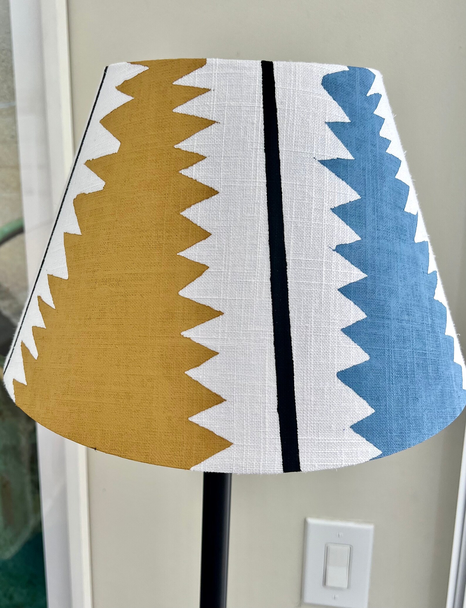 Cactus Vibes Los Angeles - Hand Painted Lamp Shade With Farrow and Ball ...