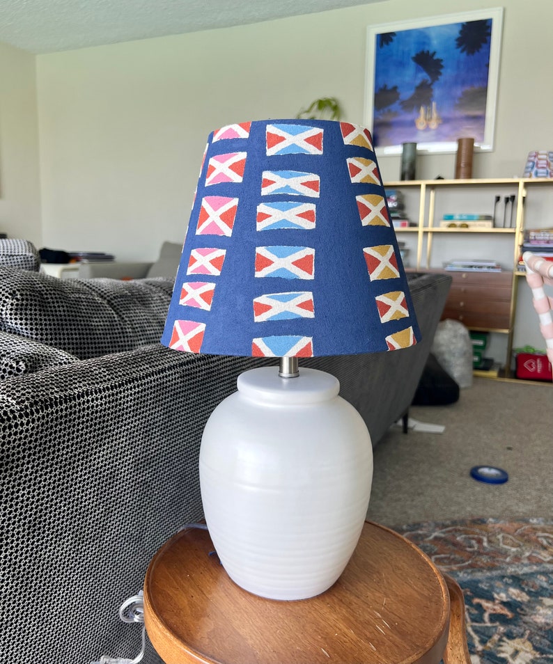 Sea Flags - Hand Painted Lamp Shade - Etsy