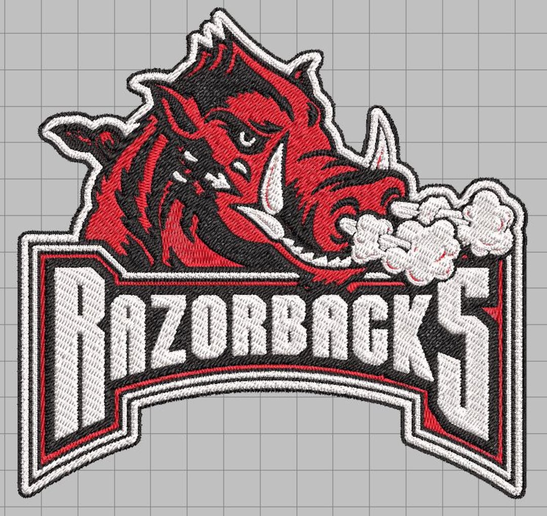Arkansas Razorbacks Charging Embroidery Design - Digital Download Only ...