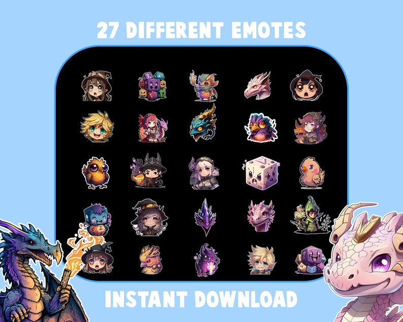 Dungeon and Dragons Characters / Magic / Dragons Twitch / Youtube ...