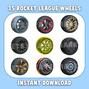 35 Rocket League Wheels | Twitch Emotes, Sub Badges, Discord & Youtube ...