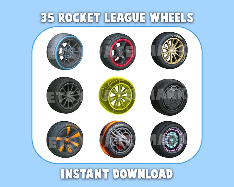 35 Rocket League Wheels | Twitch Emotes, Sub Badges, Discord & Youtube ...