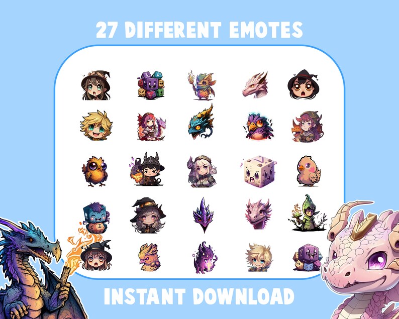 Dungeon and Dragons Characters / Magic / Dragons Twitch / Youtube ...