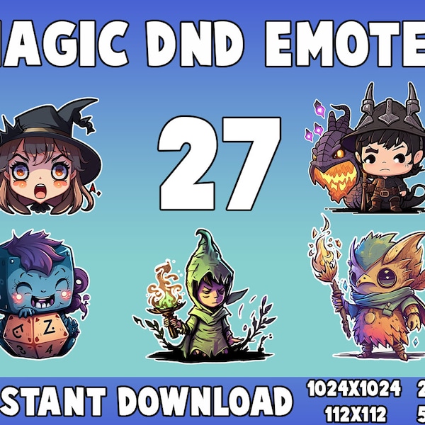 Twitch Character Emotes - Etsy