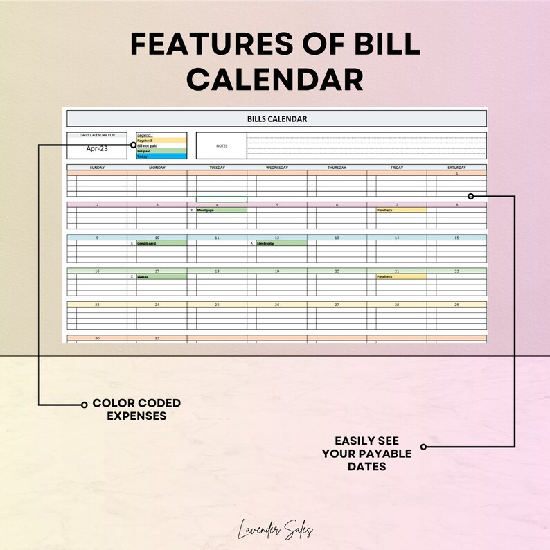 Complete Monthly Budget Excel Template - Etsy