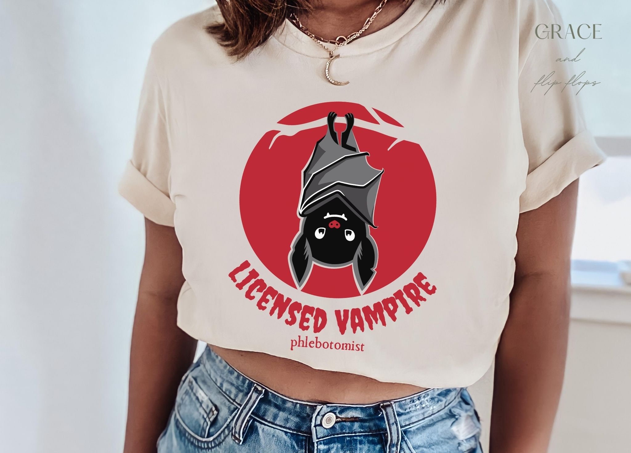 Vampire Bat Phlebotomist Shirt Phlebotomy Shirts Gift for Medical ...