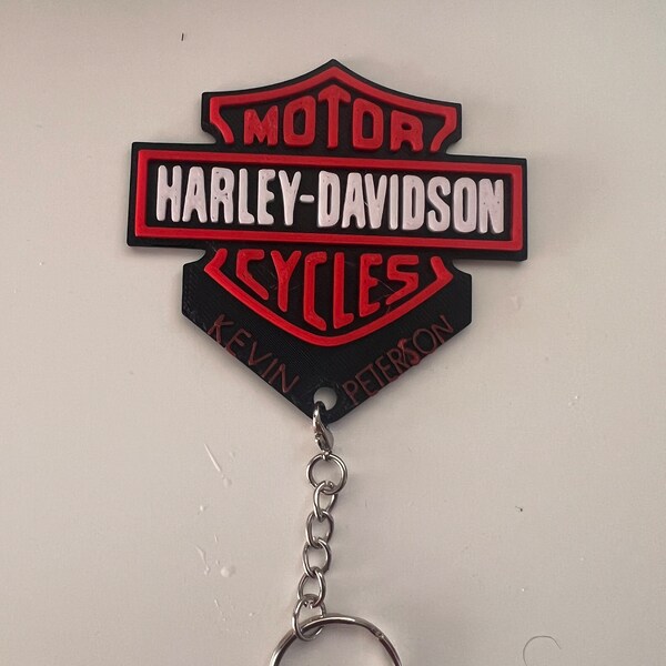 Harley Davidson Key Chains - Etsy