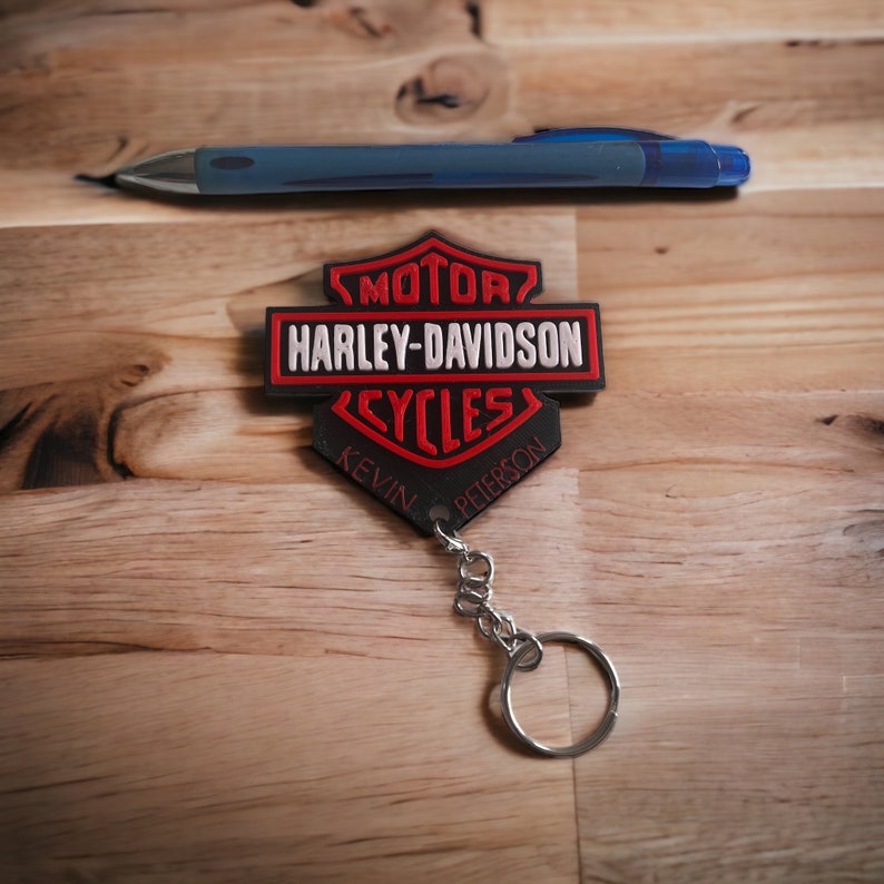 Motorcycle Logo Personalized Key Chains - Etsy