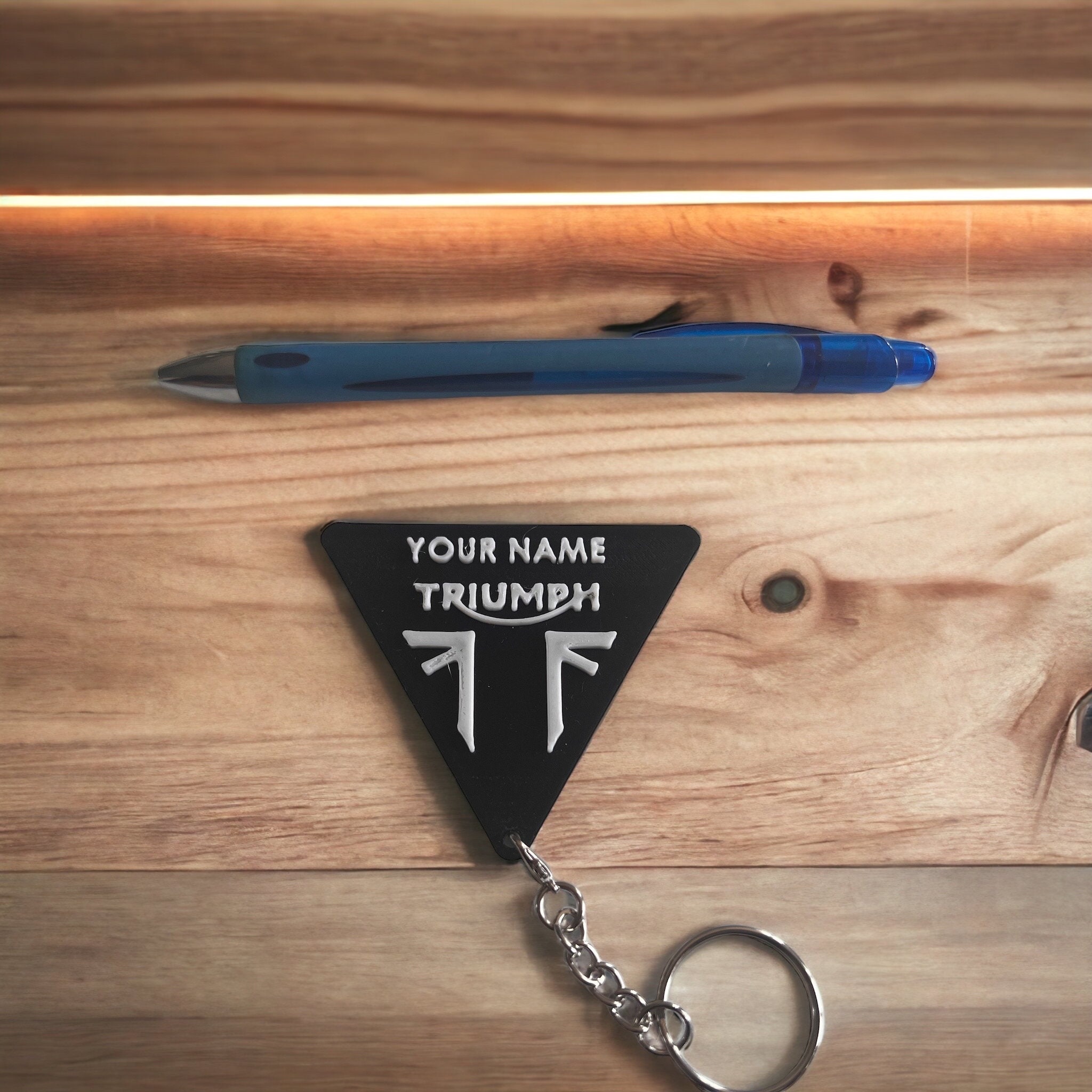 Motorcycle Logo Personalized Key Chains - Etsy