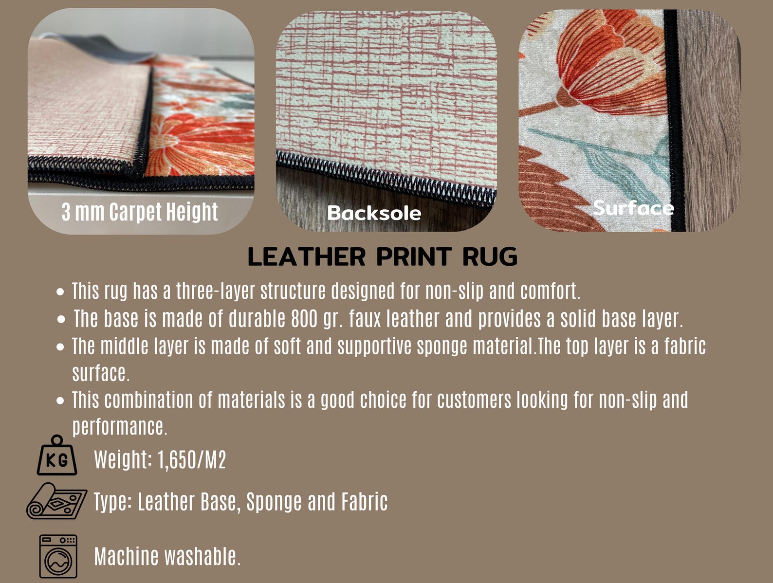 Daisy Rug, Flower Rug, Floral Area Rug, Spring Rug, Garden Rug, Daisy ...